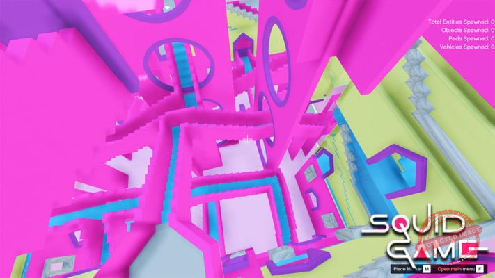 GTA 5 Mods Squid Game Stair Map [Add-on] - GTA 5 Mods Website