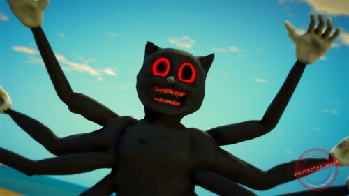 GTA 5 Mods 6 Hands Cartoon Cat - GTA 5 Mods Website