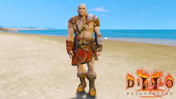 GTA 5 Mods Barbarian in Diablo 2 Resurrected - GTA 5 Mods Website