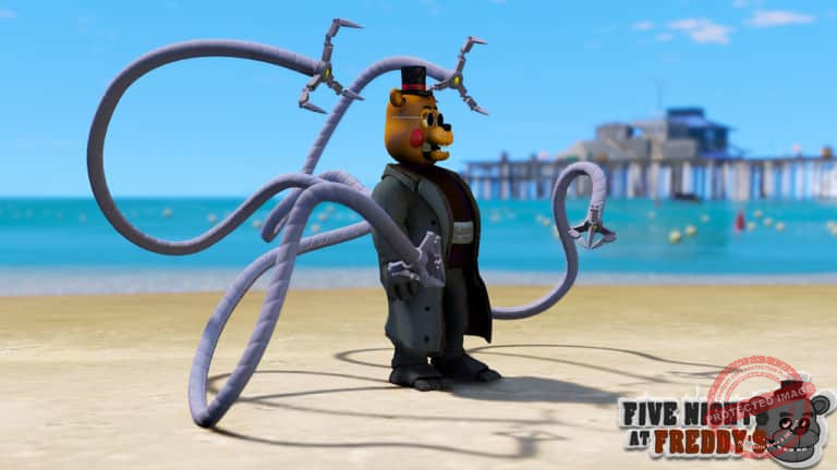 GTA 5 Mods FNAF Doctor Octopus Toy Freddy - GTA 5 Mods Website