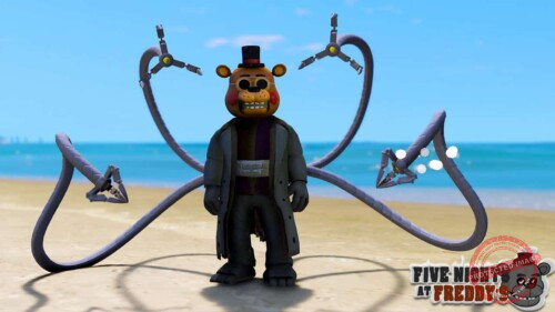 GTA 5 Mods FNAF Doctor Octopus Toy Freddy - GTA 5 Mods Website