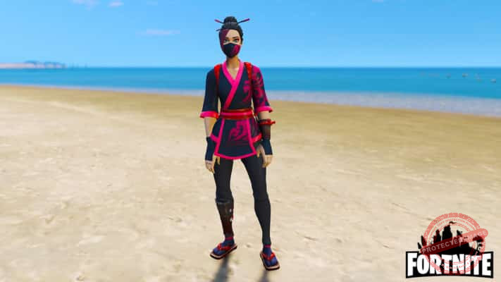 GTA 5 Mods Fortnite Red Jade - GTA 5 Mods Website