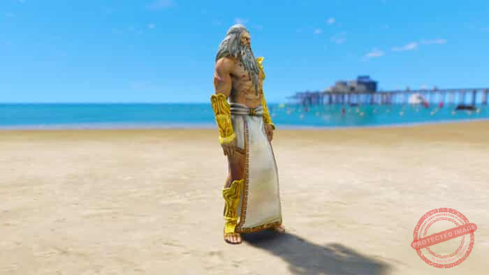 GTA 5 Mods God of War 3 Zeus - GTA 5 Mods Website