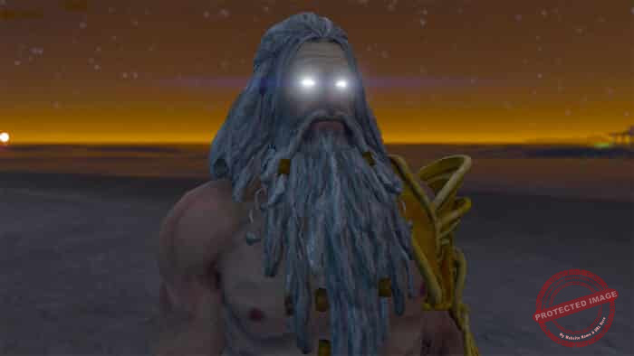 GTA 5 Mods God of War 3 Zeus - GTA 5 Mods Website