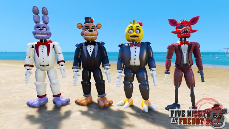 GTA 5 Mods FNAF Big Band Full Bundle - GTA 5 Mods Website