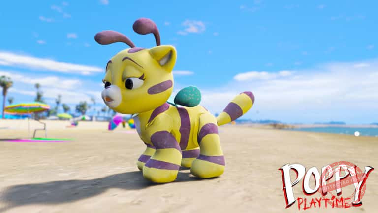 GTA 5 Mods Poppy Playtime Cat-Bee - GTA 5 Mods Website