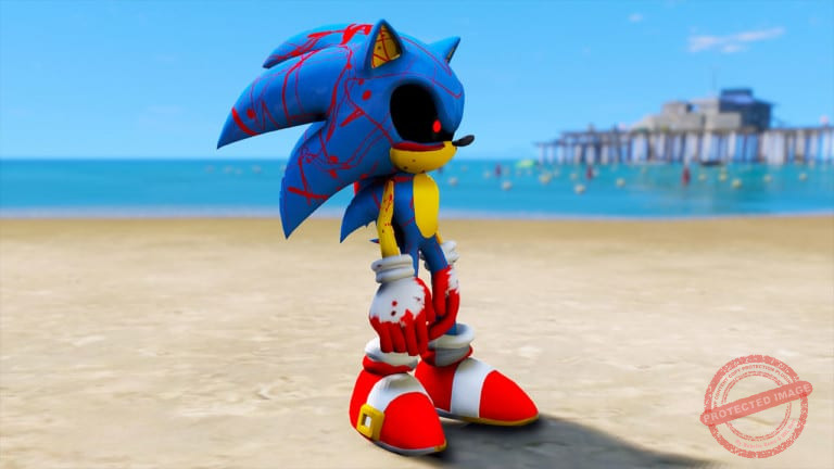 GTA 5 Mods Sonic EXE V2 - GTA 5 Mods Website