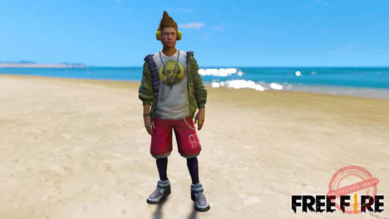 GTA 5 Mods Free Fire Breakdancer - GTA 5 Mods Website
