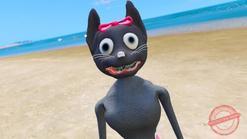 GTA 5 Mods Cartoon Cat Female - GTA 5 Mods Website