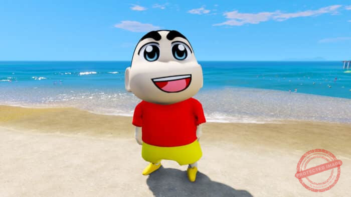 GTA 5 Mods Giant Shinchan - GTA 5 Mods Website
