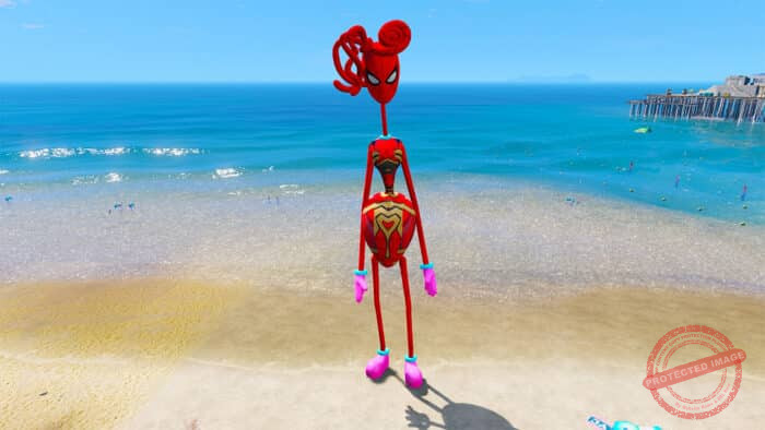GTA 5 Mods Spidey Long Legs - GTA 5 Mods Website