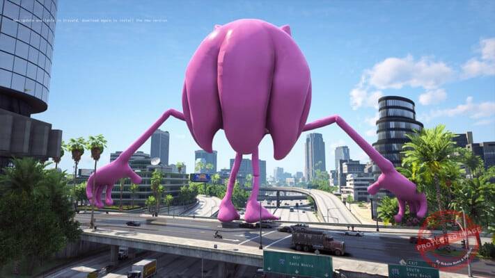 GTA 5 Mods Amy Rose Tapes GIANT - GTA 5 Mods Website