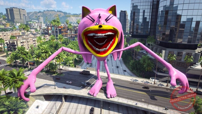 GTA 5 Mods Amy Rose Tapes GIANT - GTA 5 Mods Website
