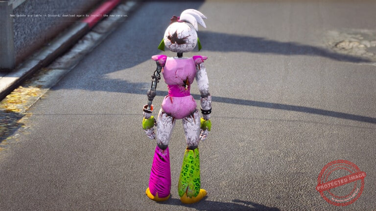 GTA 5 Mods FNAF Shattered Chica - GTA 5 Mods Website