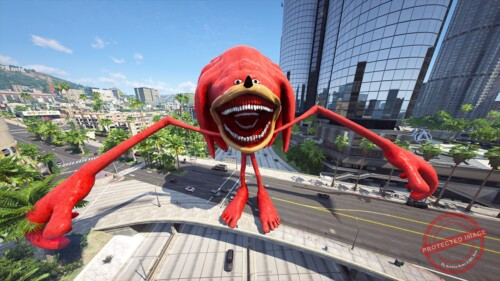 GTA 5 Mods Knuckles Tapes GIANT - GTA 5 Mods Website