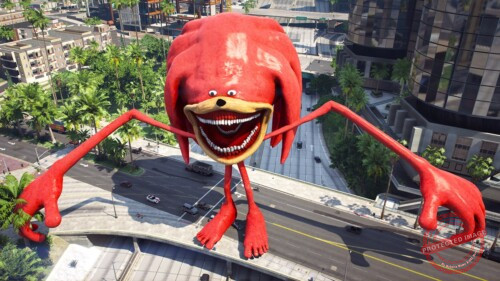 GTA 5 Mods Knuckles Tapes GIANT - GTA 5 Mods Website