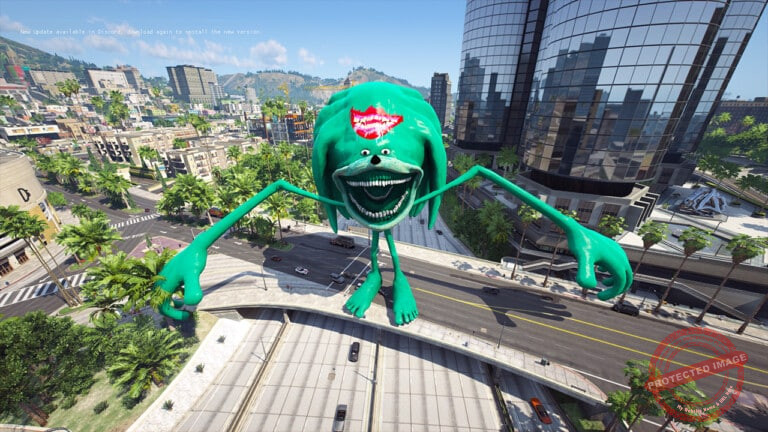 GTA 5 Mods Knuckles Tapes Green GIANT - GTA 5 Mods Website