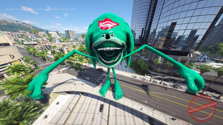 GTA 5 Mods Knuckles Tapes Green GIANT - GTA 5 Mods Website