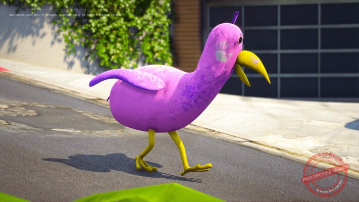 GTA 5 Mods Opila Bird in Garten of BanBan - GTA 5 Mods Website