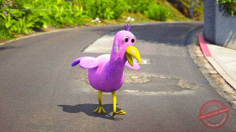 GTA 5 Mods Opila Bird in Garten of BanBan - GTA 5 Mods Website