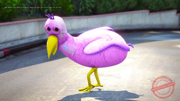 GTA 5 Mods Opila Bird in Garten of BanBan - GTA 5 Mods Website