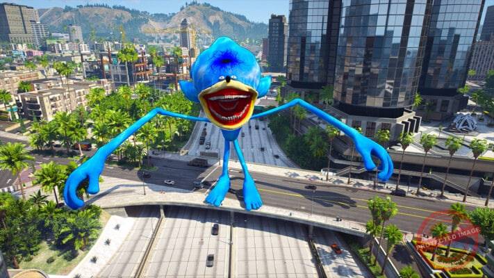GTA 5 Mods Sonic Tapes Super Giant - GTA 5 Mods Website