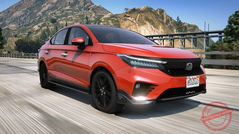 GTA 5 Mods Honda City 2022 - GTA 5 Mods Website