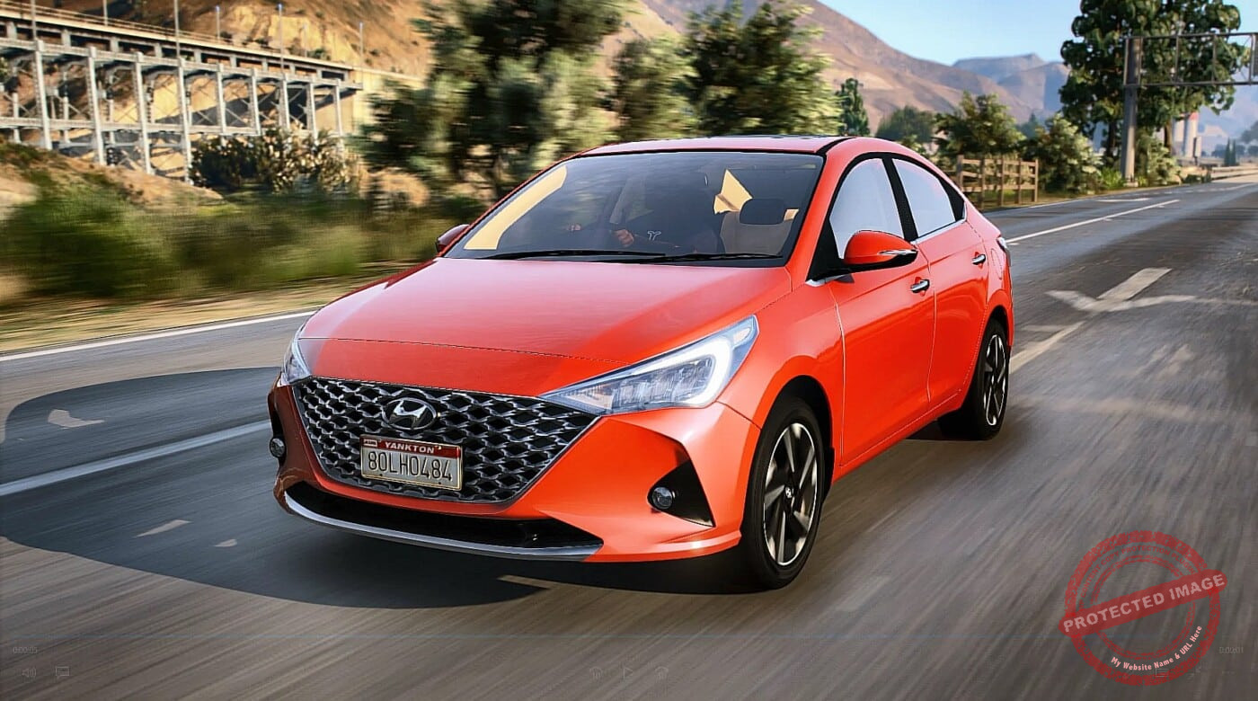 GTA 5 Mods Hyundai Verna 2022 - GTA 5 Mods Website
