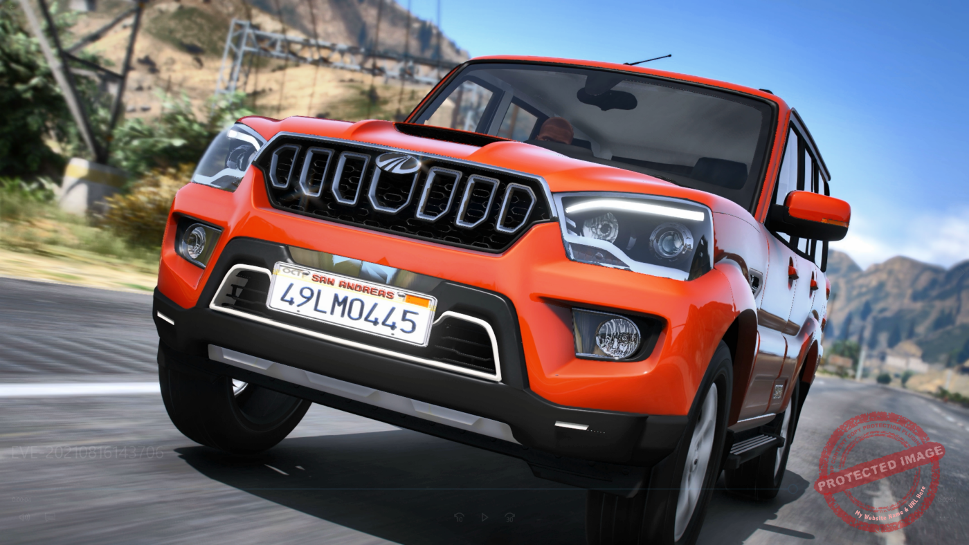 GTA 5 Mods Mahindra Scorpio S11 - GTA 5 Mods Website
