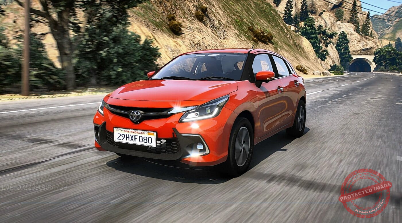 GTA 5 Mods Toyota Glanza 2022 - GTA 5 Mods Website