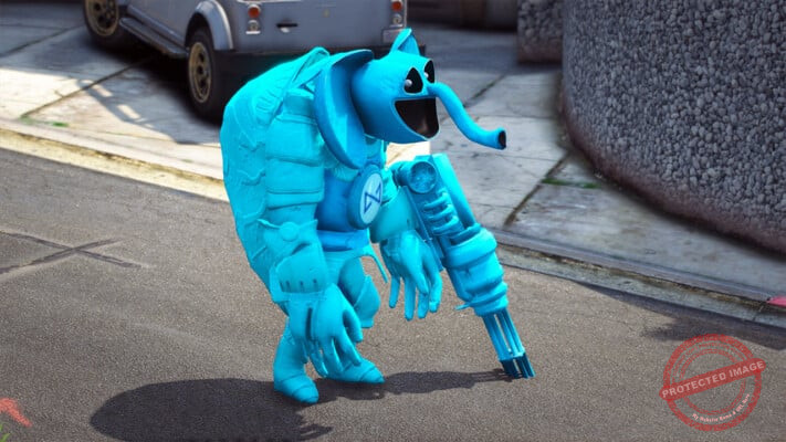 GTA 5 Mods Bubba Mecha Titan - GTA 5 Mods Website