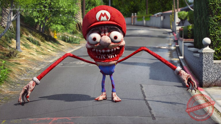 GTA 5 Mods Cursed Mario Tapes - GTA 5 Mods Website