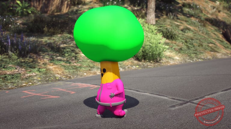 GTA 5 Mods Baby Tree Squid Game Guard Sprunki - GTA 5 Mods Website