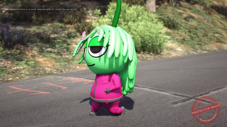 GTA 5 Mods Baby Vineria Squid Game Guard Sprunki - GTA 5 Mods Website