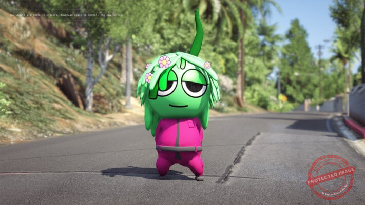 GTA 5 Mods Baby Vineria Squid Game Guard Sprunki - GTA 5 Mods Website