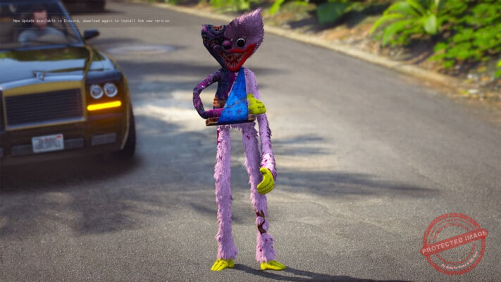 GTA 5 Mods Injured Kissy Missy in Poppy Playtime 4 - GTA 5 Mods Website