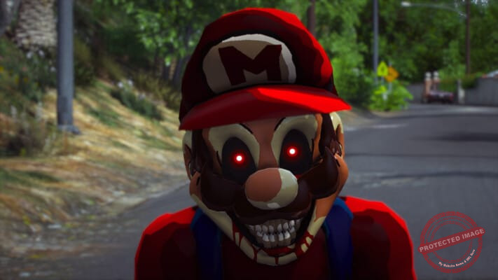 GTA 5 Mods Super Horror Mario V2 - GTA 5 Mods Website