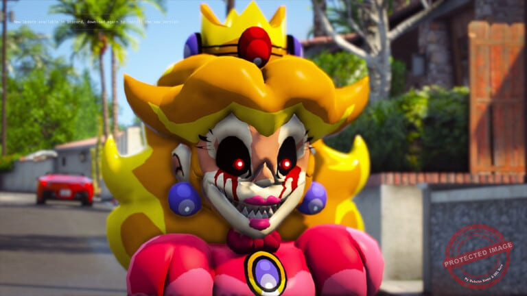 GTA 5 Mods Super Horror Peach V2 - GTA 5 Mods Website
