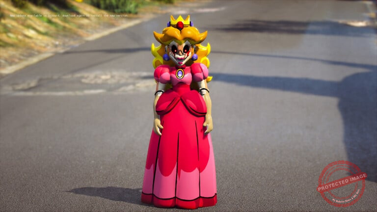 GTA 5 Mods Super Horror Peach V2 - GTA 5 Mods Website