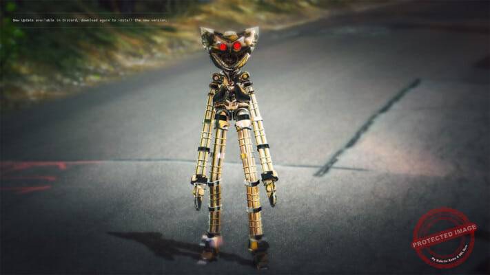 GTA 5 Mods Robot Huggy Wuggy - GTA 5 Mods Website
