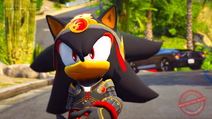 GTA 5 Mods Warrior Shadow Sonic - GTA 5 Mods Website