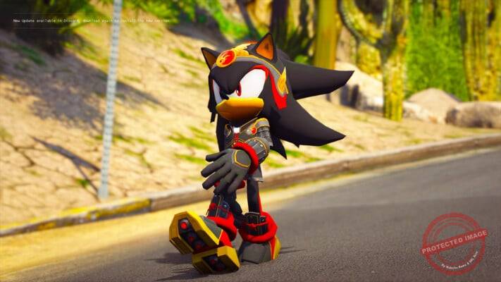 GTA 5 Mods Warrior Shadow Sonic - GTA 5 Mods Website