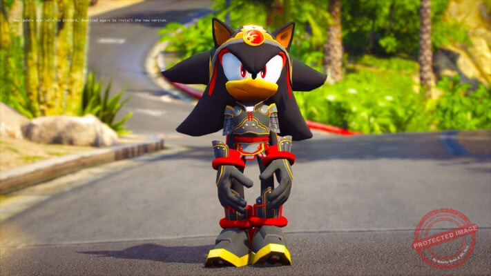 GTA 5 Mods Warrior Shadow Sonic - GTA 5 Mods Website