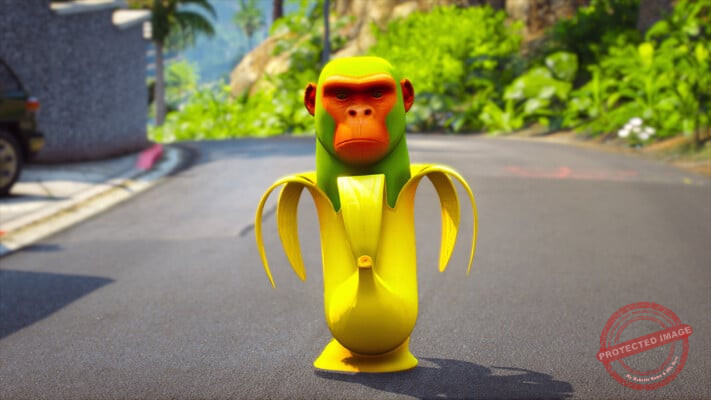 GTA 5 Mods Chimpanzini Bananini Italian Brainrot - GTA 5 Mods Website