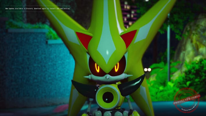 GTA 5 Mods Golden Neo Metal Sonic - GTA 5 Mods Website