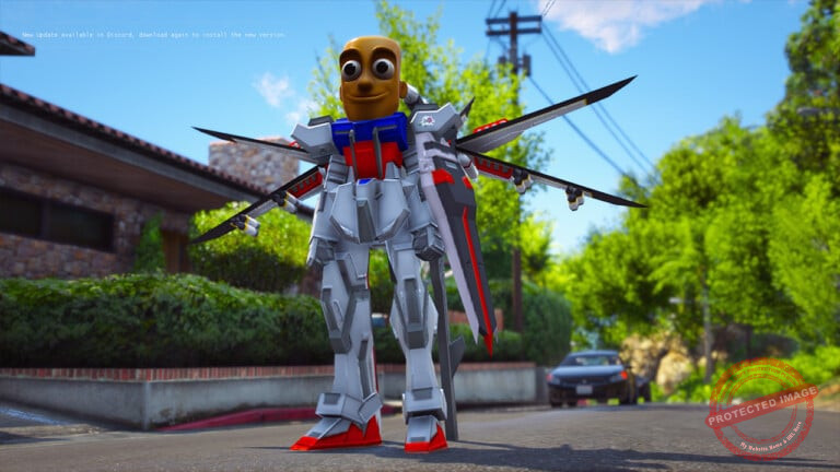 GTA 5 Mods Robot Tung Tung Tung Sahur Italian Brainrot - GTA 5 Mods Website