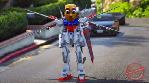 GTA 5 Mods Robot Tung Tung Tung Sahur Italian Brainrot - GTA 5 Mods Website