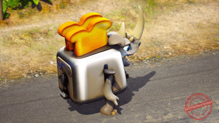 GTA 5 Mods Rhino Toasterino Italian Brainrot - GTA 5 Mods Website