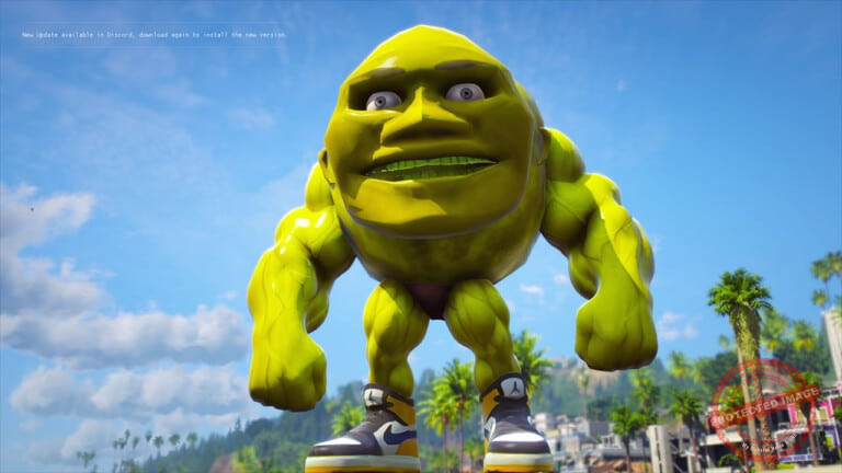 GTA 5 Mods Giant Muscle Lin Gang Melon - GTA 5 Mods Website