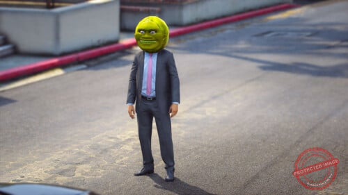 GTA 5 Mods Lin Gang Melon Man - GTA 5 Mods Website